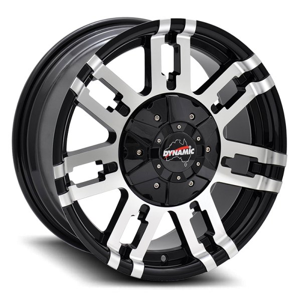 Python Gloss Black Machined Face | Tyreright